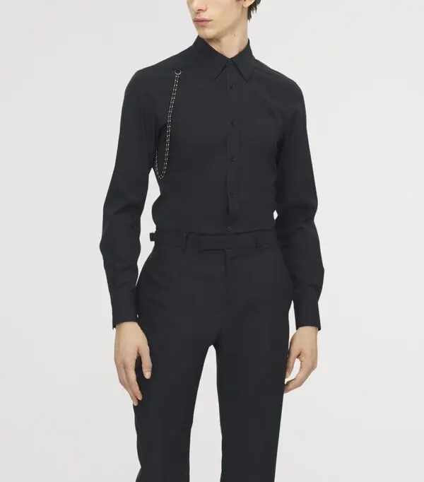 Alexander McQueen Chain-embellished Shirt