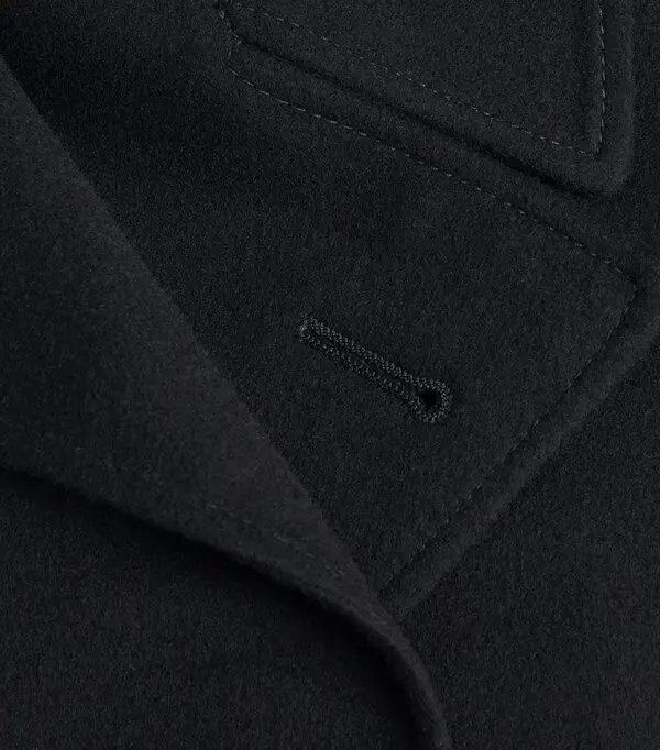Canali Wool-cashmere Pea Coat