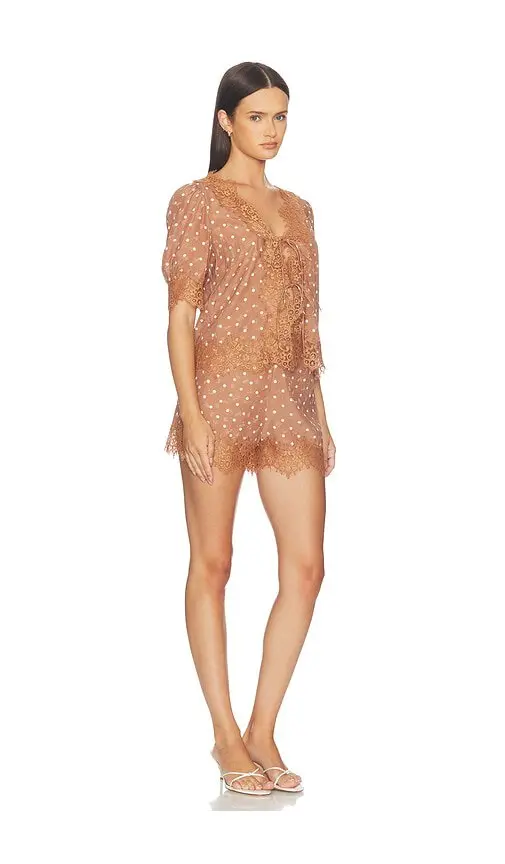 Saylor Melodie Set In Brown