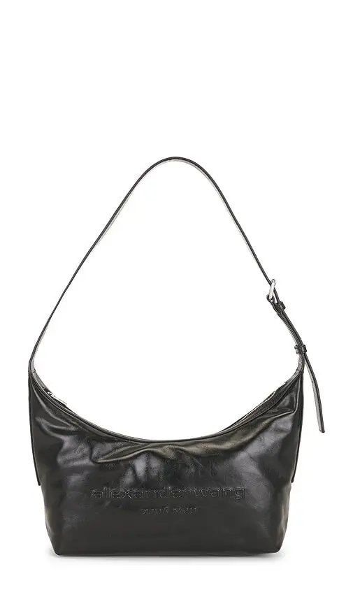 Alexander Wang Punch Crossbody Sling Bag - Black