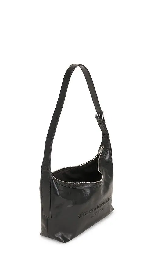Alexander Wang Punch Crossbody Sling Bag - Black