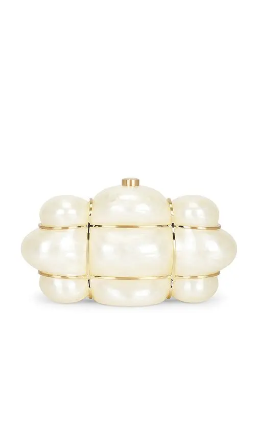 Cult Gaia Bolla Clutch - Ivory