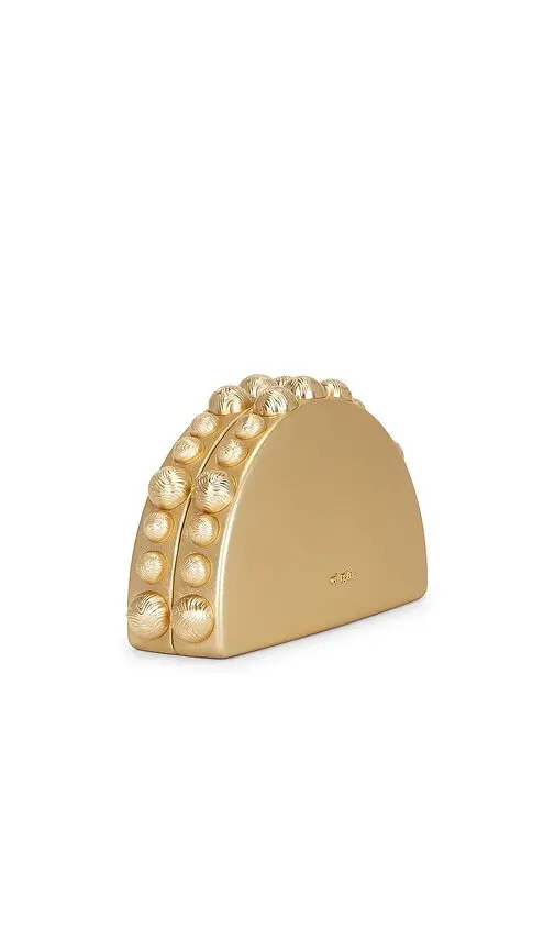 Cult Gaia Gili Clutch - Brass