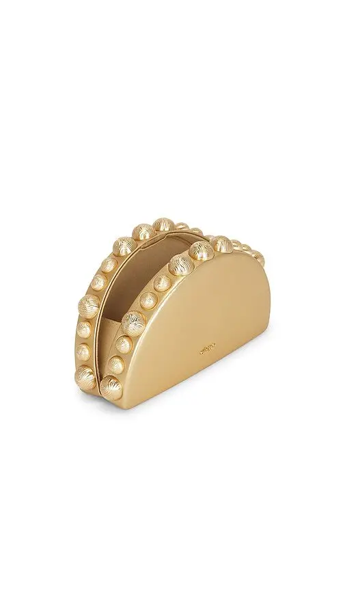 Cult Gaia Gili Clutch - Brass