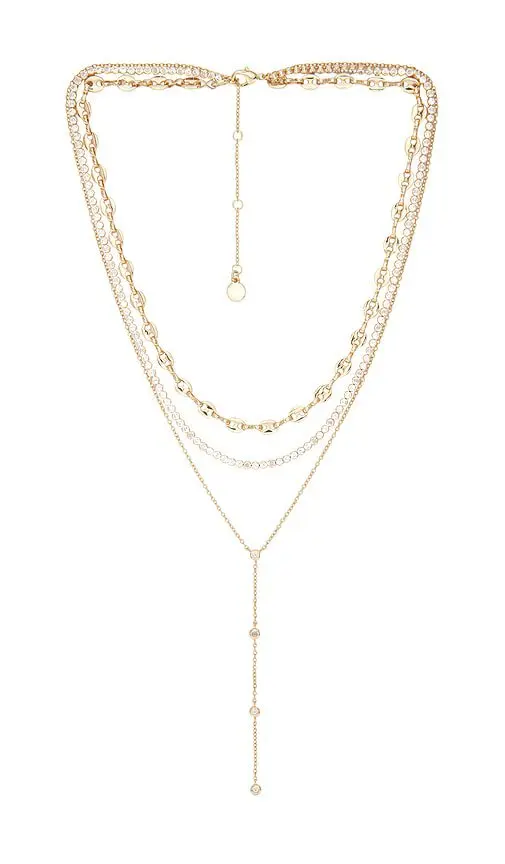 Baublebar Catalina Layered Necklace In Metallic - Gold