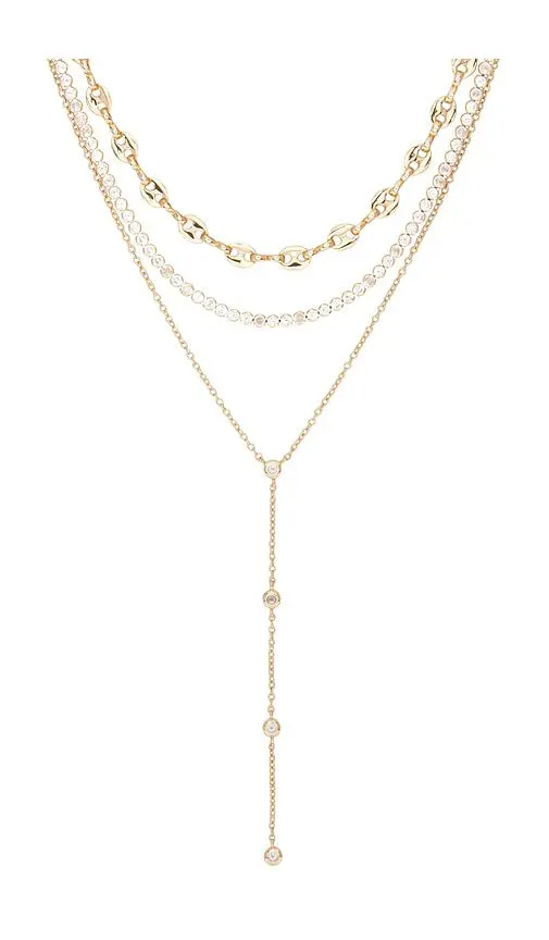 Baublebar Catalina Layered Necklace With Crystal Embellishments