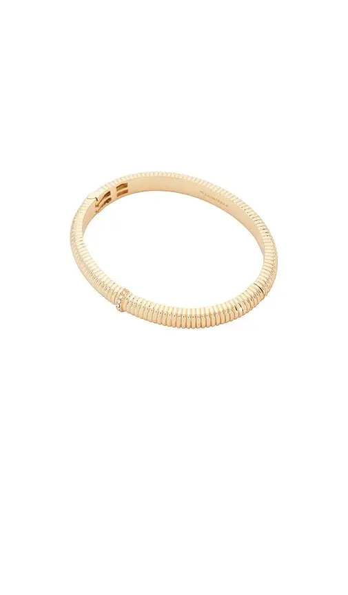 Baublebar Textured Bangle In Metallic - Gold