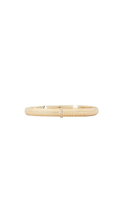 Baublebar Textured Bangle In Metallic