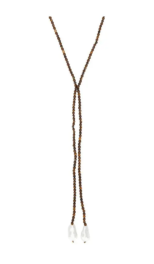 Baublebar Semi Precious Pearl Wrap Necklace