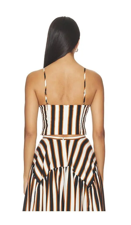 Amanda Uprichard Spencer Top In Multi
