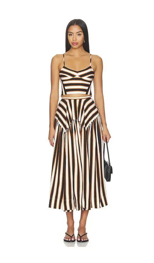 Amanda Uprichard Spencer Top In Multi