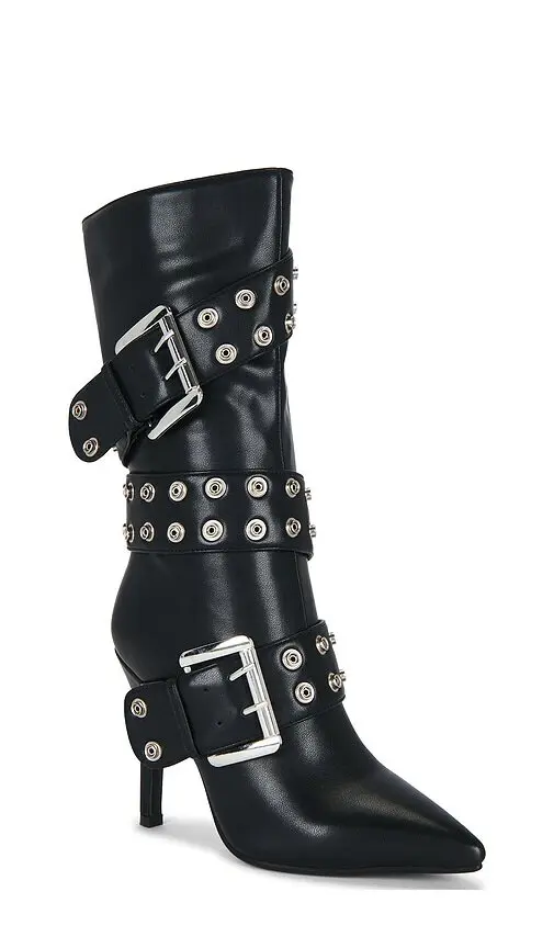 NIIHAI Slouch Buckle Boot