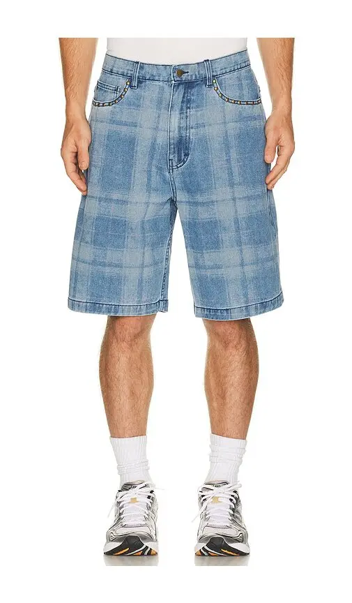 PLEASURES Experiment Jorts In Blue