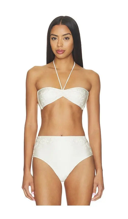 SHANI SHEMER Anara Bikini Top - Cream