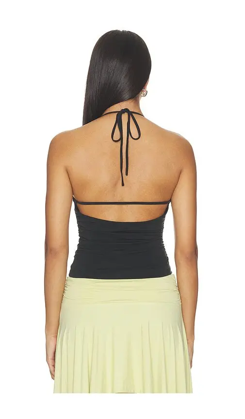 Free People Toni Beaded Halterneck Tank