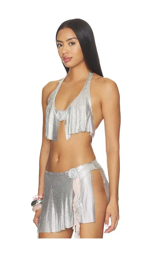 I.AM.GIA Milana Top In Metallic