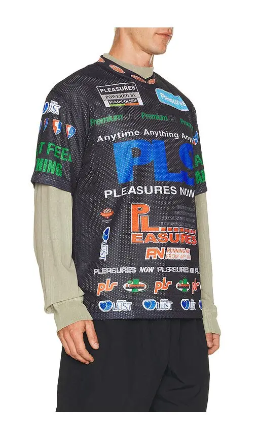 PLEASURES Oral Mesh Jersey