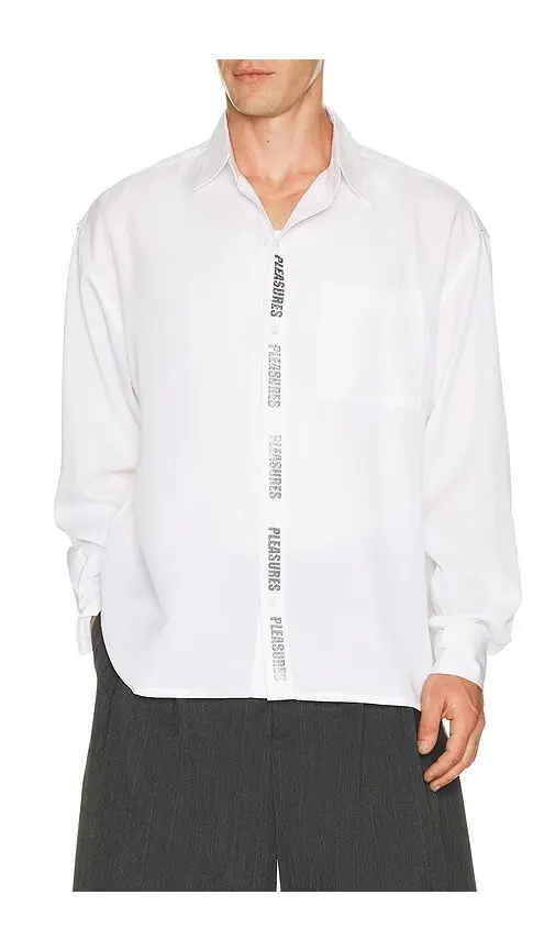 PLEASURES Impact Button Up Shirt