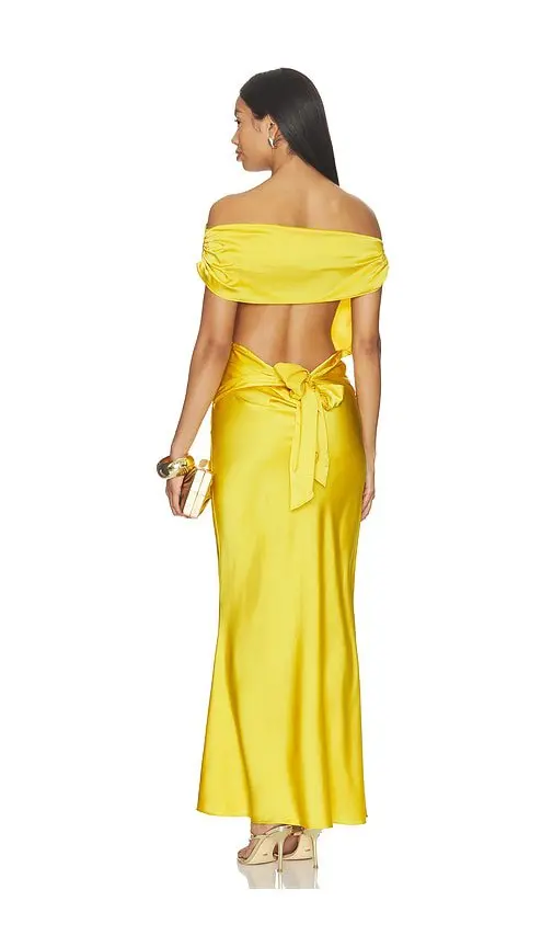 I.AM.GIA Satin Maxi Dress