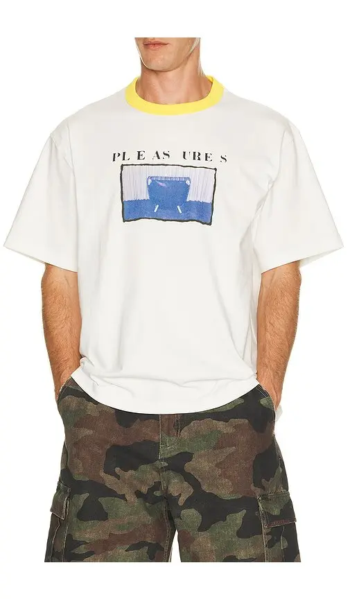 PLEASURES X Talking Heads Speaking Heavyweight Tee