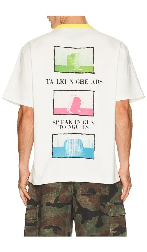 PLEASURES X Talking Heads Speaking Heavyweight Tee
