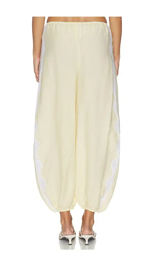 Posse Tabitha Balloon Pant In Yellow