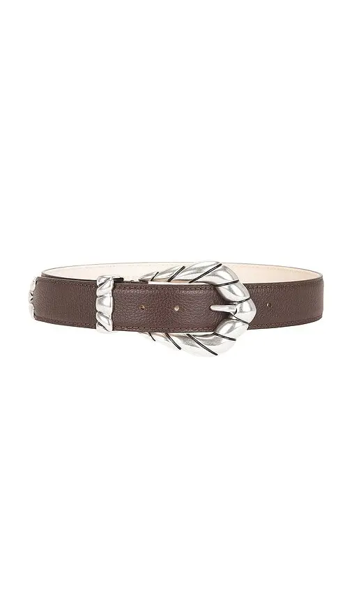 IRO PARIS Embella Gr Belt In Brown - Coffee Bean