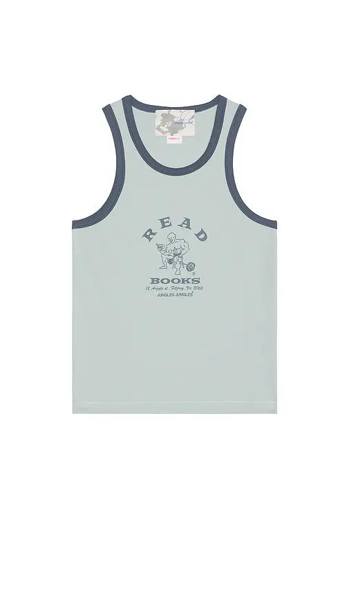 JUNGLES Read More Books Tank Top
