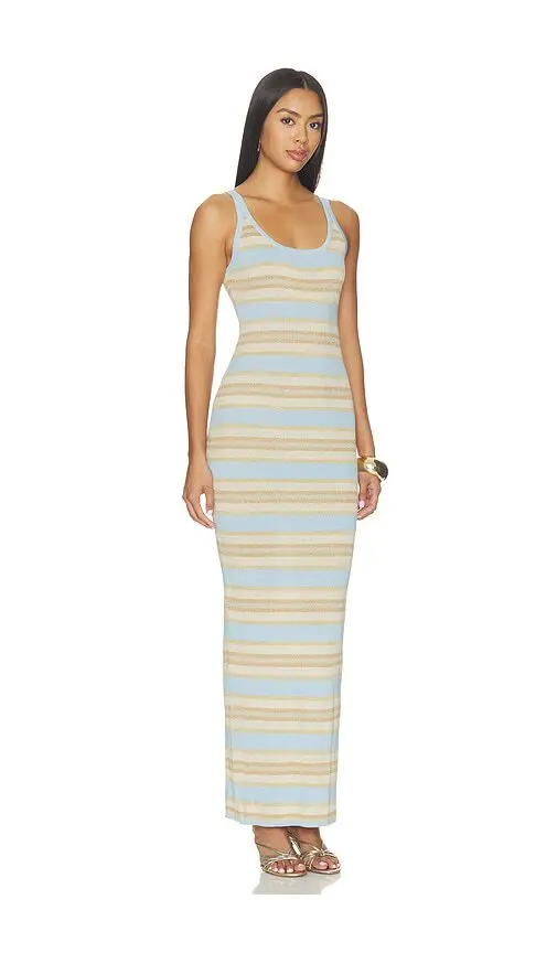 SNDYS. Malina Shimmer Maxi Dress