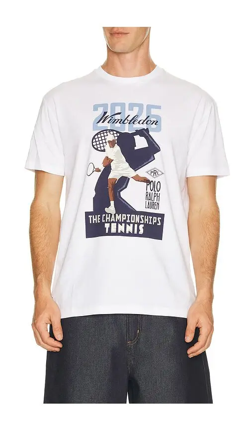 Polo Ralph Lauren Wimbledon Tee - White