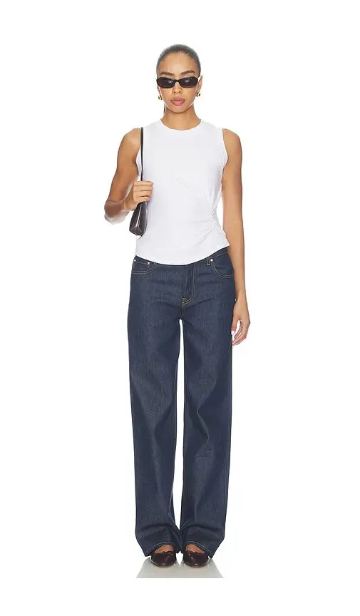 Lna Kat Rib Crop Tank