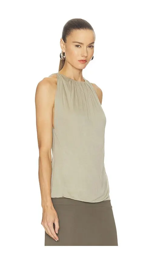 GEEL Perla Top In Olive