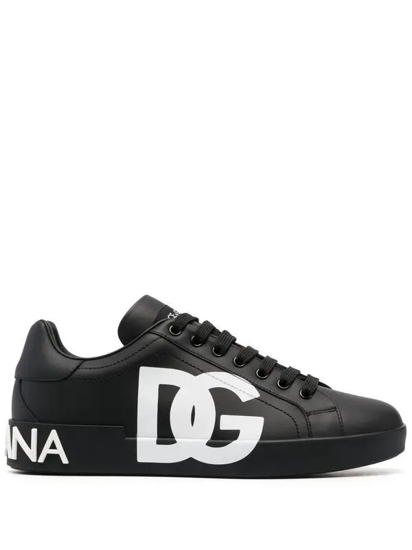 Dolce & Gabbana Portofino Sneakers - Black