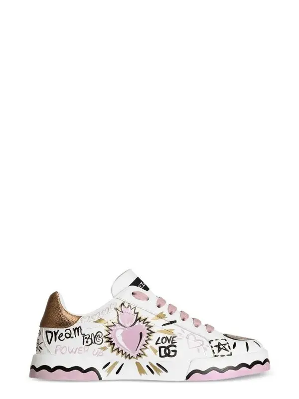 Dolce & Gabbana Portofino Sneakers - White