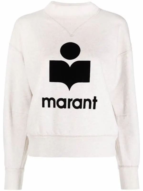 MARANT ETOILE Moby Sweatshirt - White