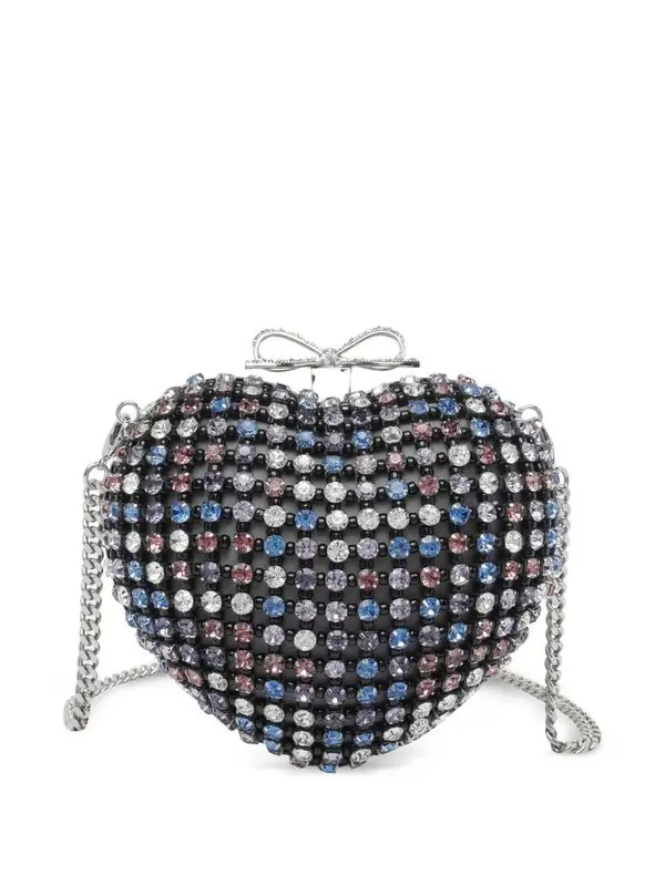 SELF-PORTRAIT Heart-shaped Clutch - Multi