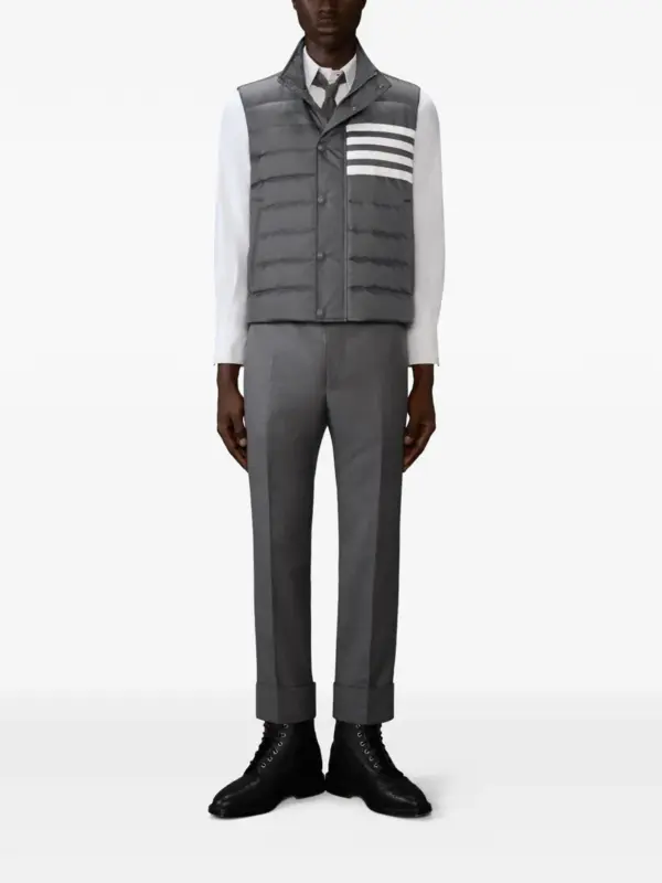 Thom Browne Vest With 4 Side Pockets