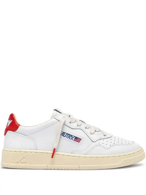AUTRY Medalist Leather Sneakers - White