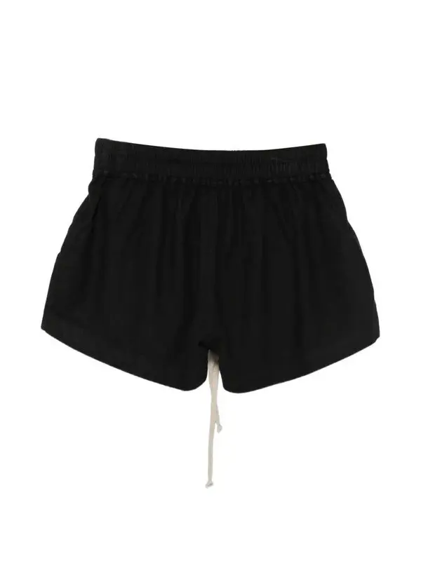 Rick Owens Silk Drawstring Shorts