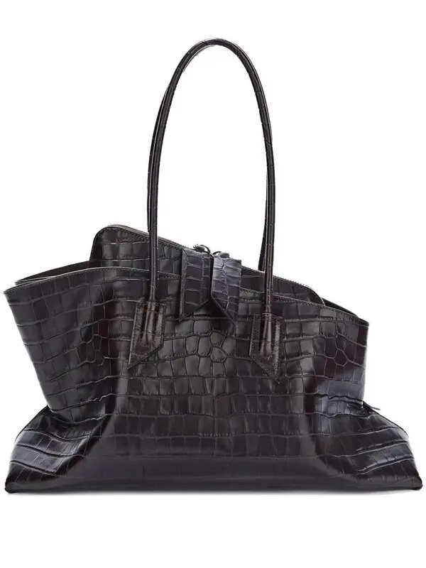Attico La Passeggiata Medium Tote Bag - Brown