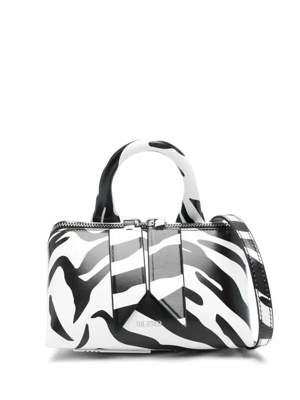 Attico Printed Tote Bag - White
