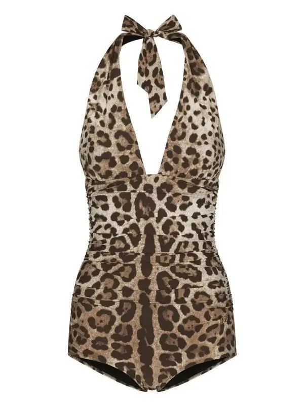 Dolce & Gabbana Printed One-piece Swimsuit - Multi