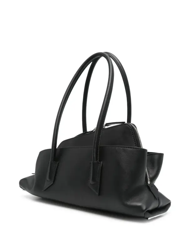 Attico La Passeggiata Small Tote Bag - Black