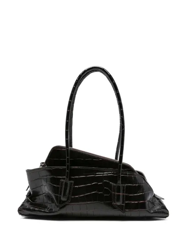 Attico La Passeggiata Small Tote Bag - Brown