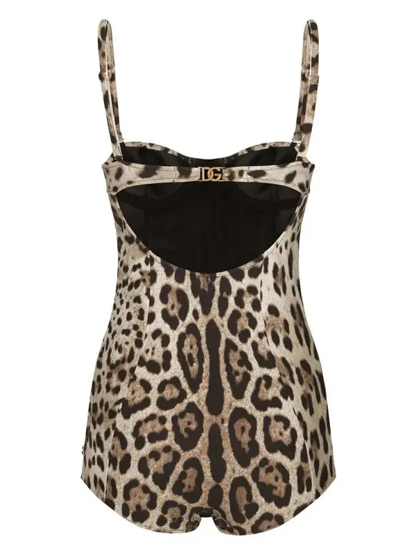Dolce & Gabbana Leopard Swimsuit