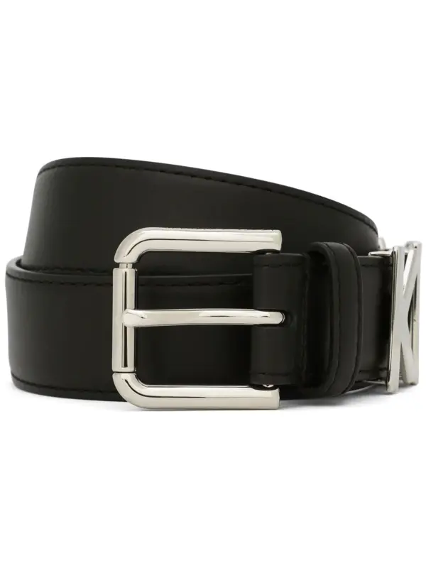 TOM FORD Belt With Logo Buckle - Black