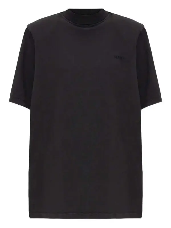 Attico Turtleneck T-shirt - Grey
