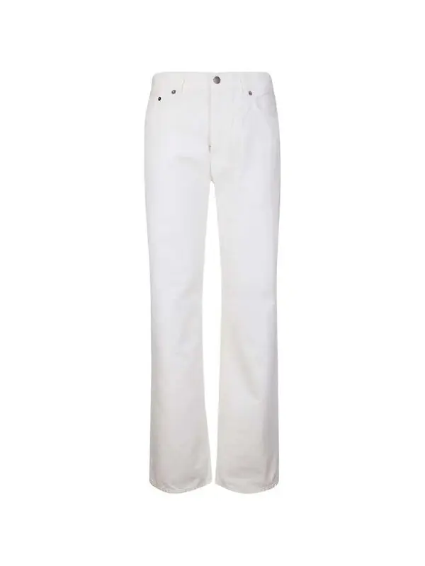 TOM FORD Jeans With Logo Patch - White