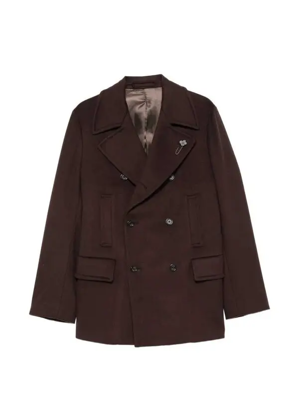 Dolce & Gabbana Kiton Double-breasted Coat - Brown