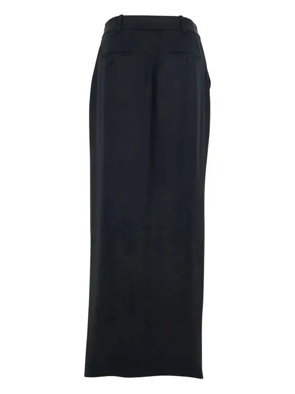 TOM FORD Long Skirt With Slit And Buttons